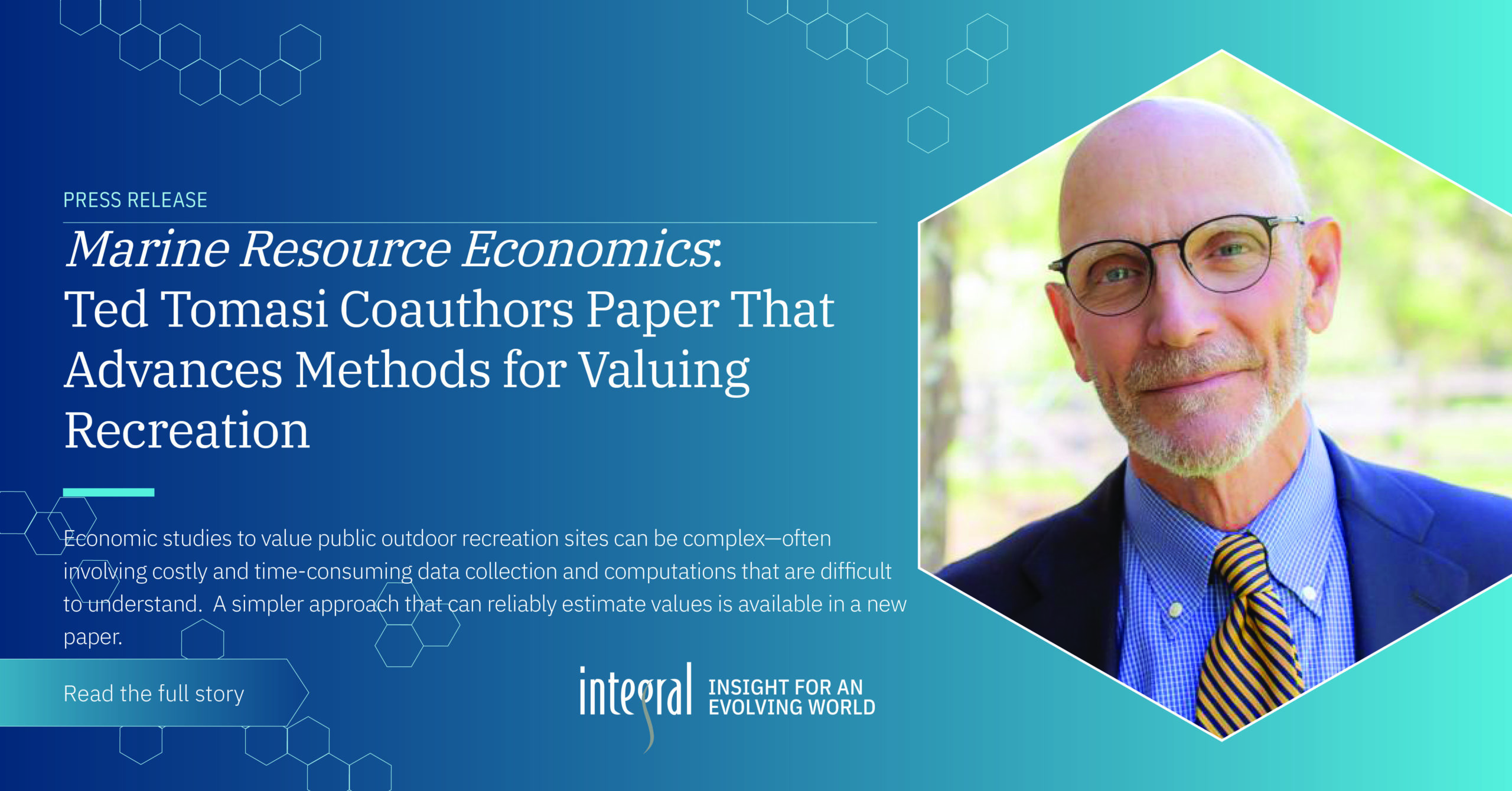 Ted Tomasi Coauthors Paper on Valuing Marine Recreation